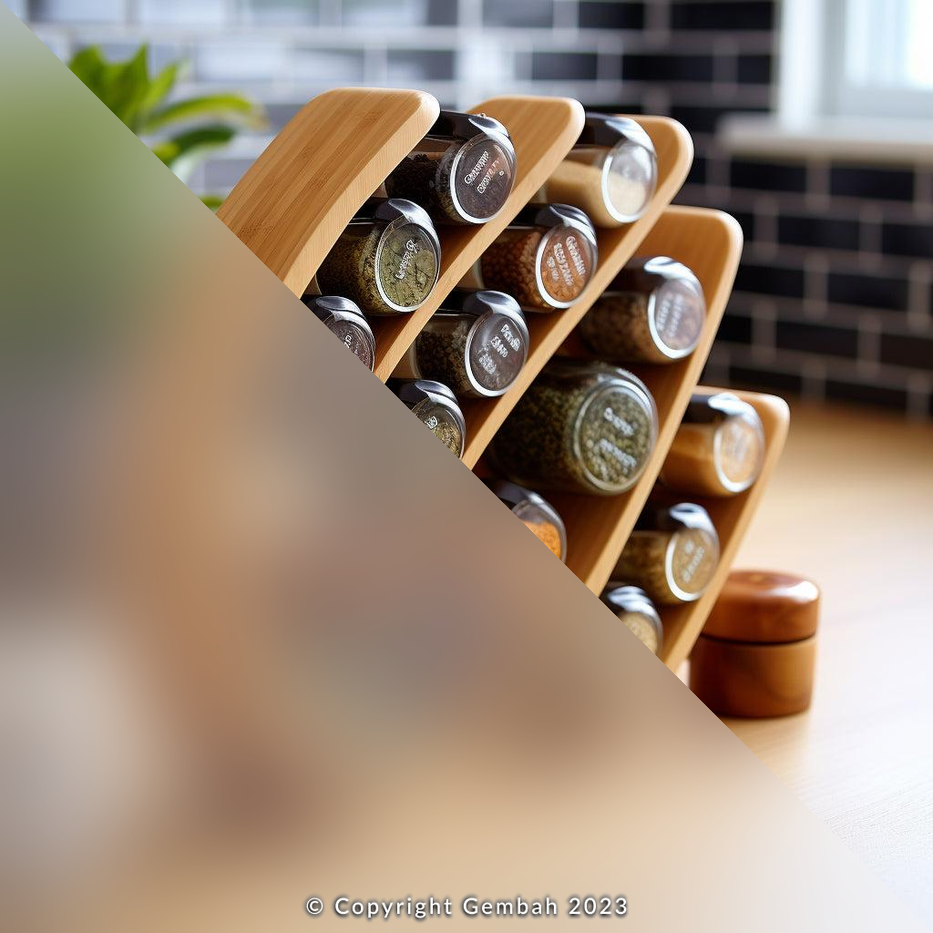 Modern Spice Rack – Gembah Marketplace